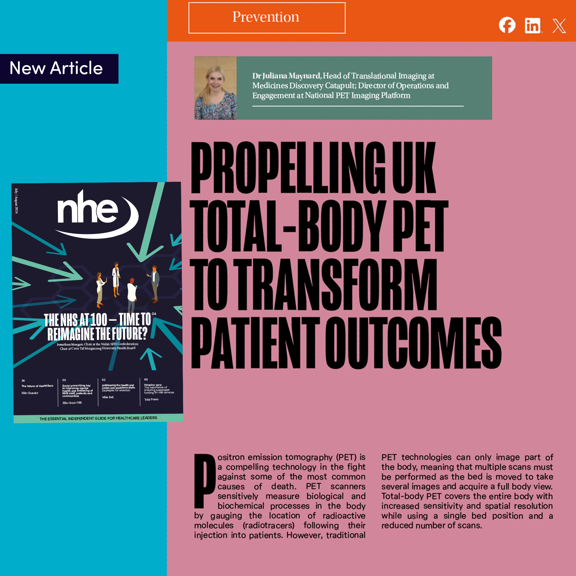 Propelling UK Total-Body PET to Transform Patient Outcomes - NPIP